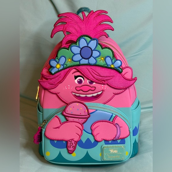 Loungefly | Bags | Loungefly X Trolls Poppy Cosplay Backpack | Poshmark
